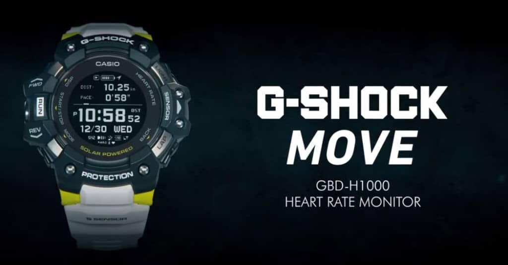 G-SHOCK MOVE GBDH1000 smartwatch launch with HRM and GPS
