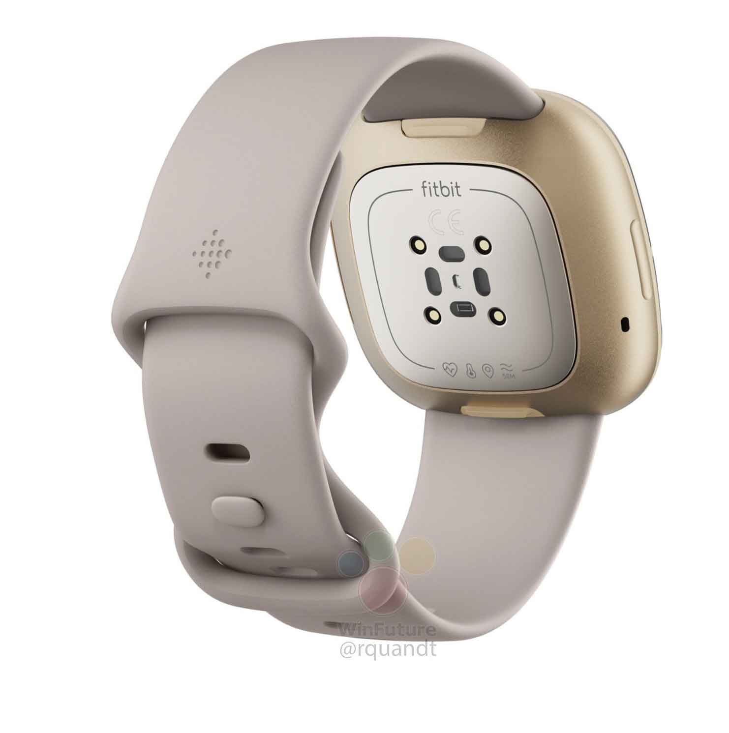 Fitbit Versa 3, Sense and Inspire 2 leak revealing button less design
