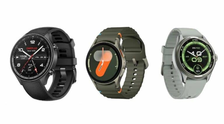 OnePlus Watch 2R vs Samsung Galaxy Watch 7 vs TicWatch Pro 5 Enduro ...